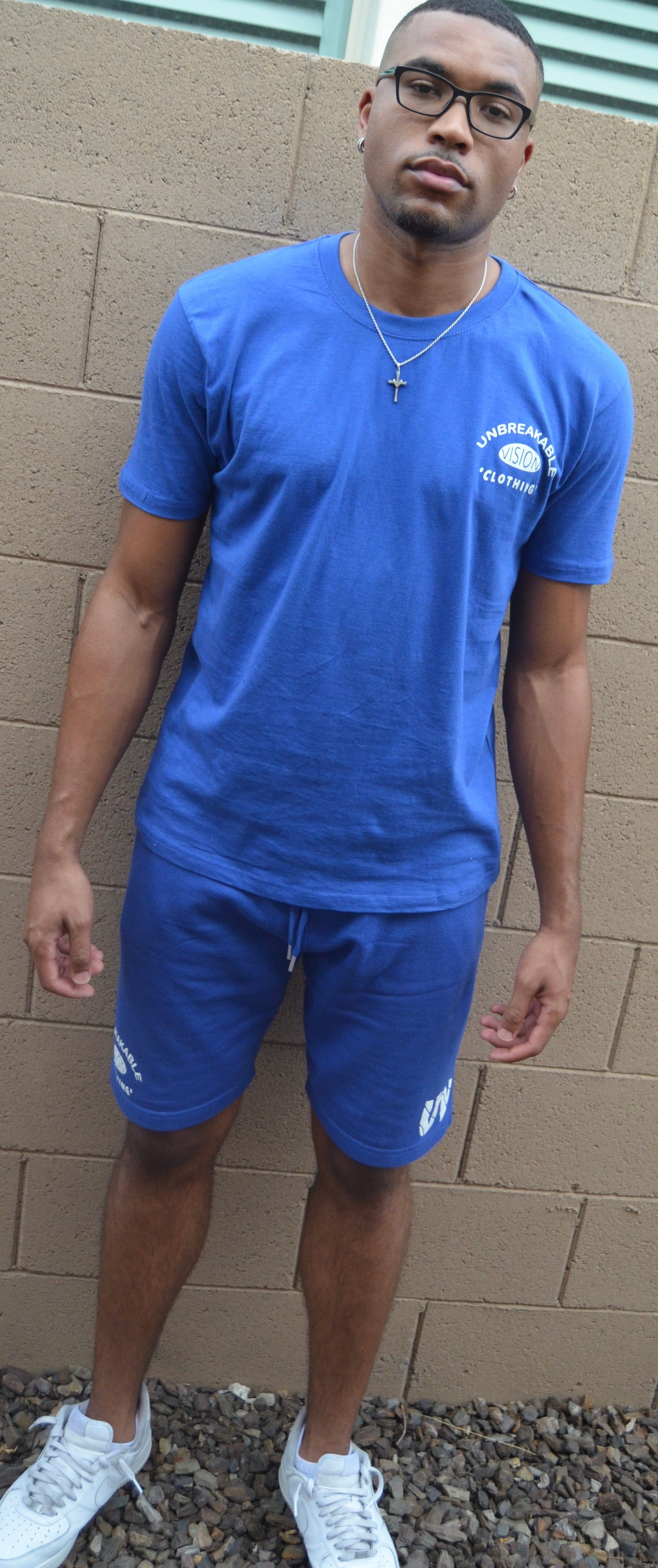 Unisex Blue “You will Now Encounter” Sets🅿️ – Unbreakable Vision Clothing