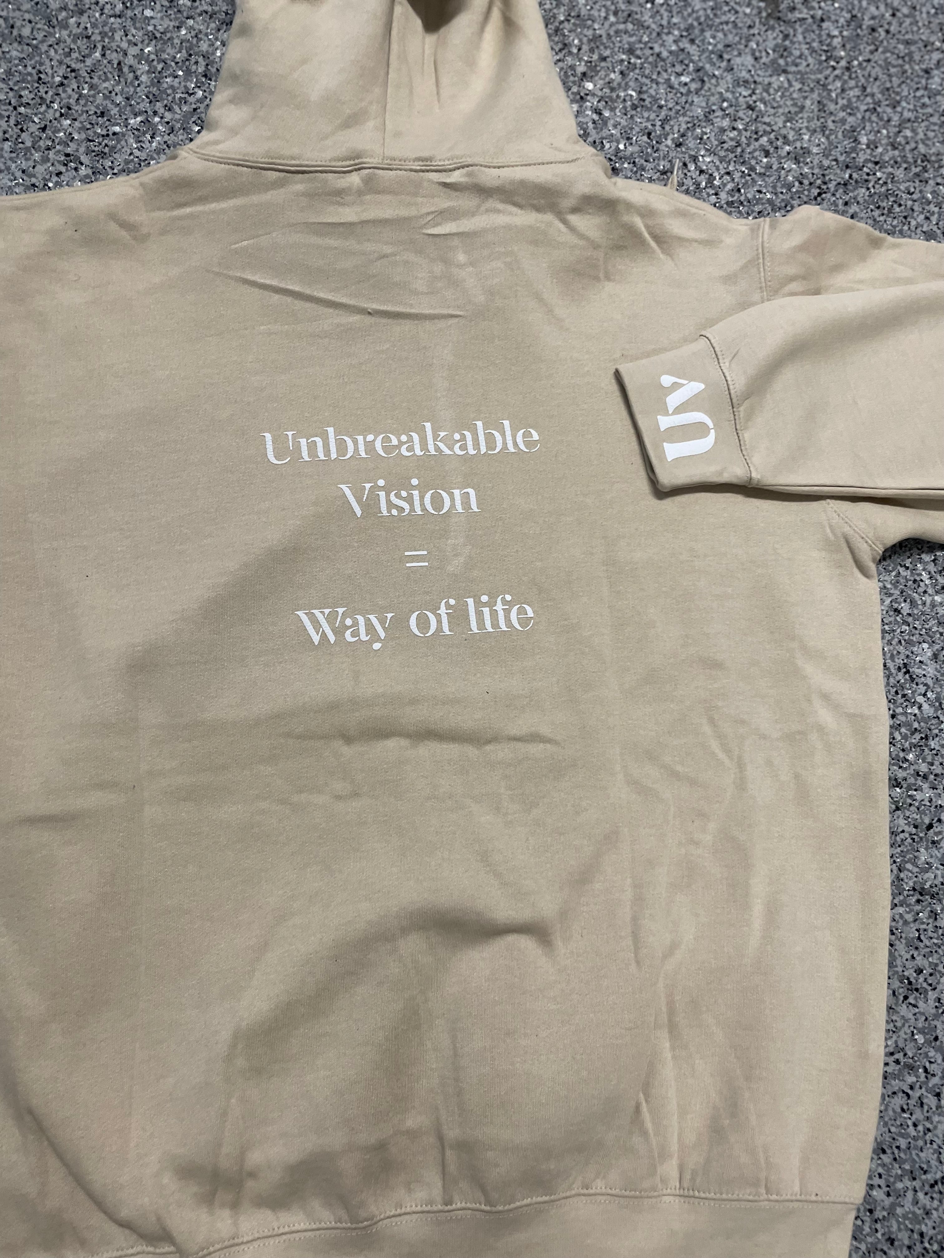 Unisex Sand “ Way of Life” Hoodie🆙⏳🏝️ – Unbreakable Vision Clothing